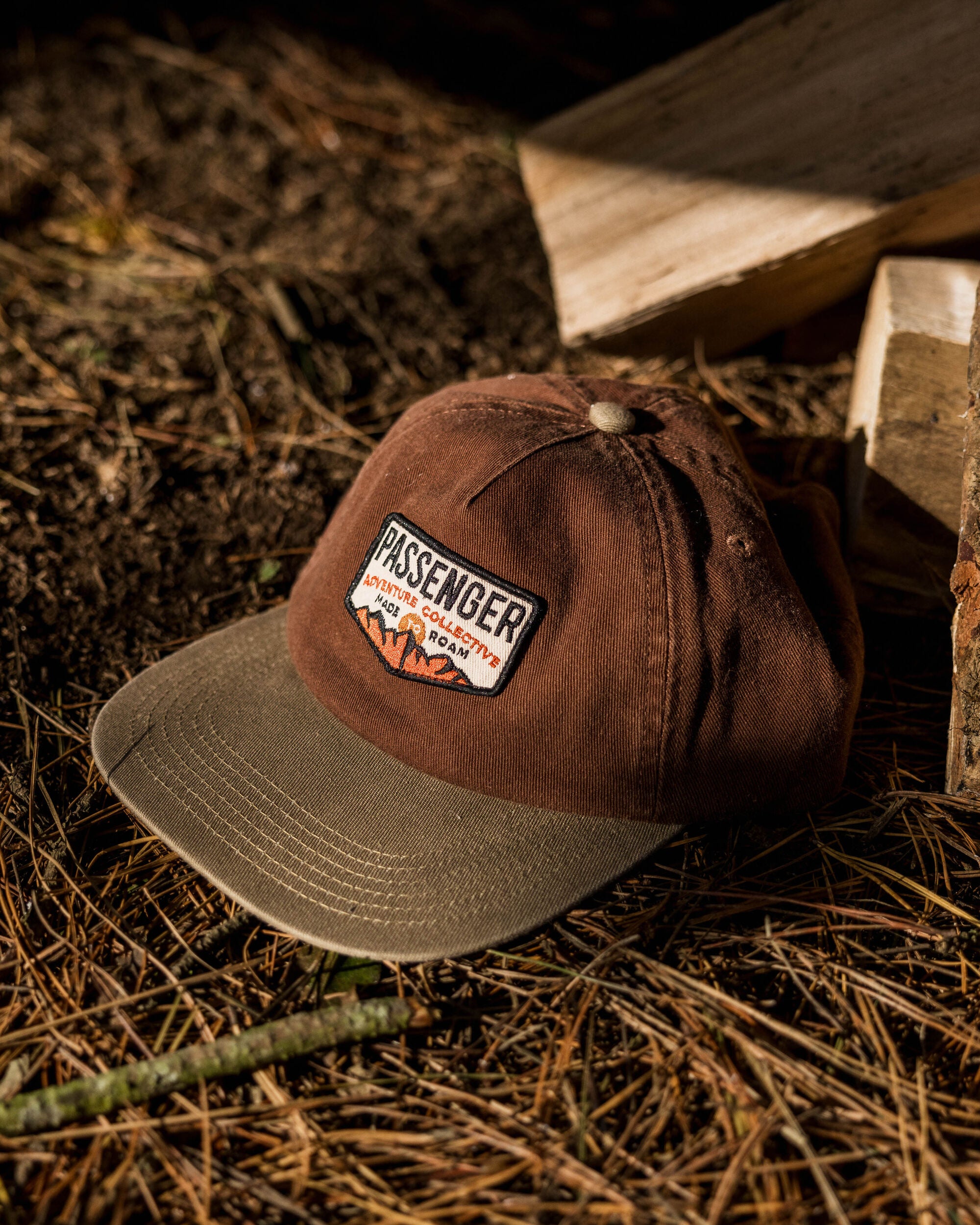 Barrel Recycled Low Profile Cap Chestnut – Passenger